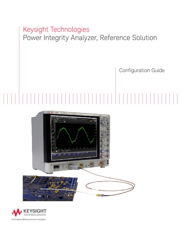 Power Integrity Analyzer, Reference Solution PDF Asset Page | Keysight